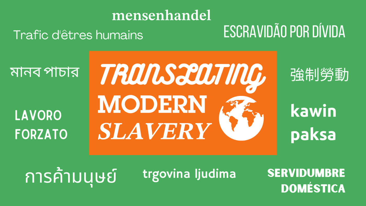 Survey results: Translating 'modern slavery' around the world ...